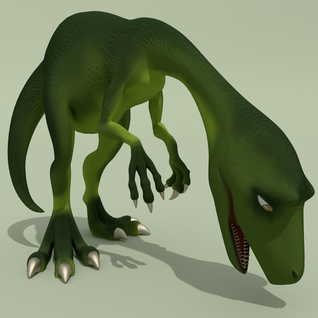 Dinosaurs Rig 3d 3ds