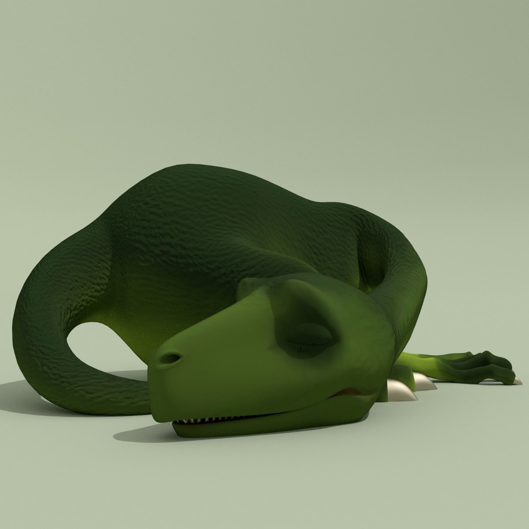 Dinosaurs Rig 3d 3ds
