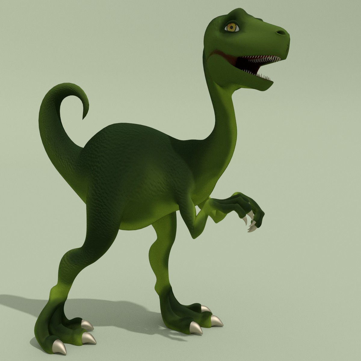 dinosaurs rig 3d 3ds