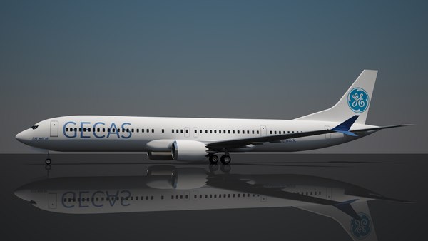 Cdb aviation 737 10 3D model - TurboSquid 1447687