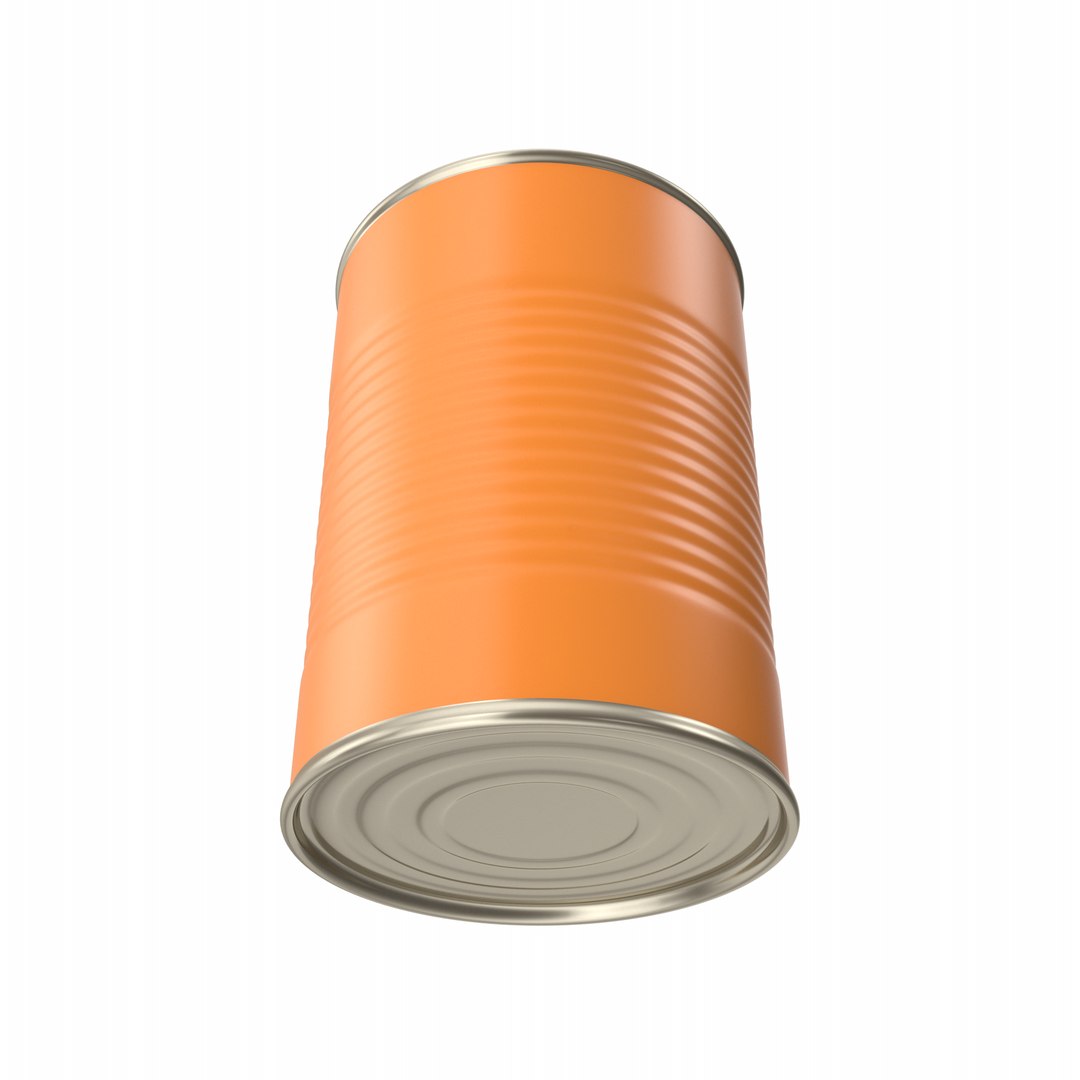 3D Tin Can Model - TurboSquid 1835339