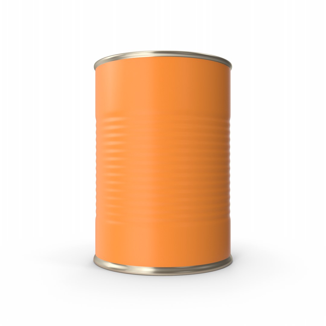 3D Tin Can Model - TurboSquid 1835339