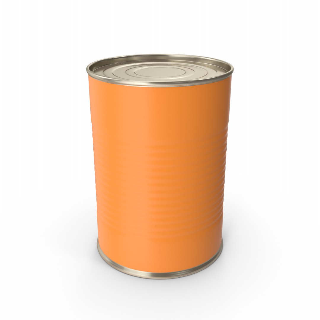 3D Tin Can Model - TurboSquid 1835339