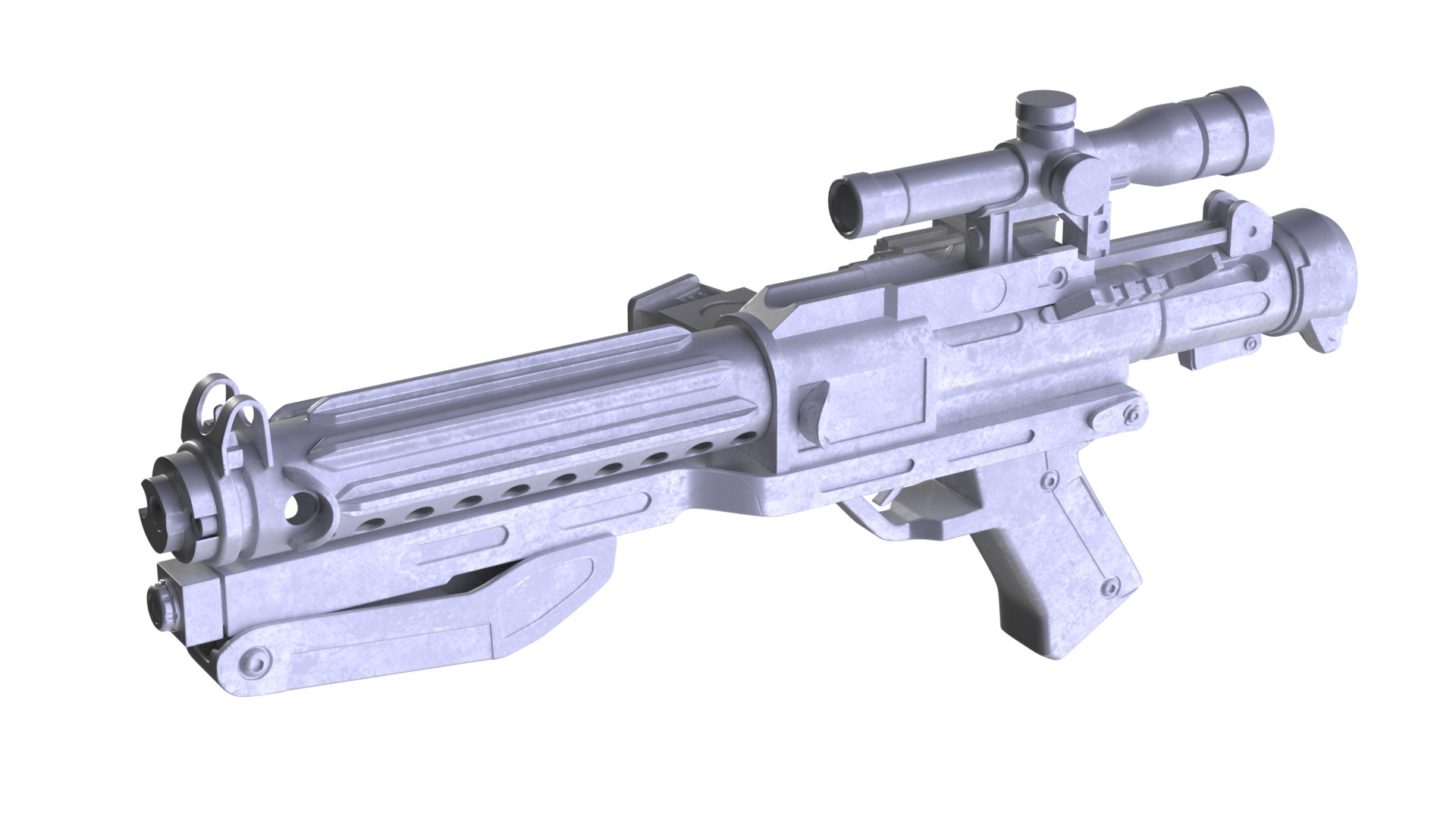 Blaster Star Wars 3d Model