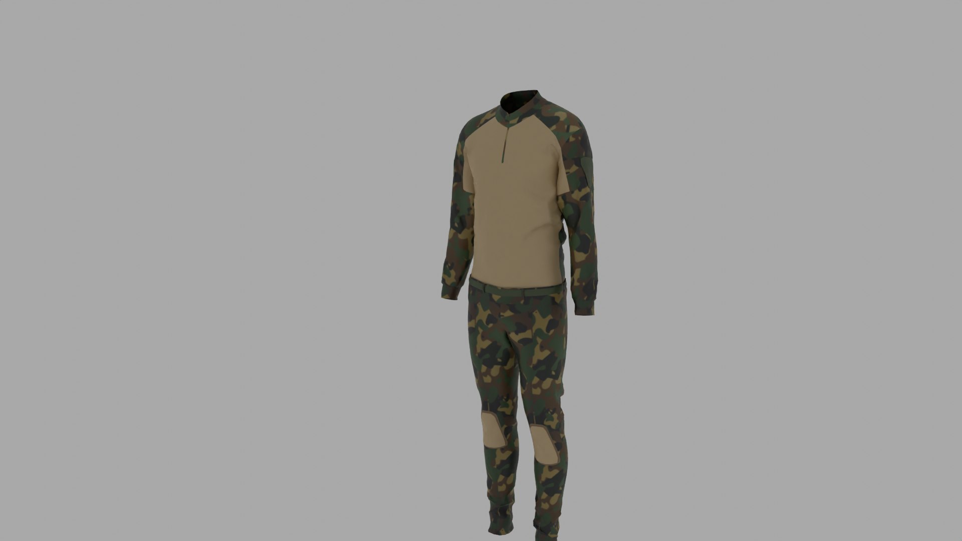 3D Model Military Uniform - TurboSquid 1973173