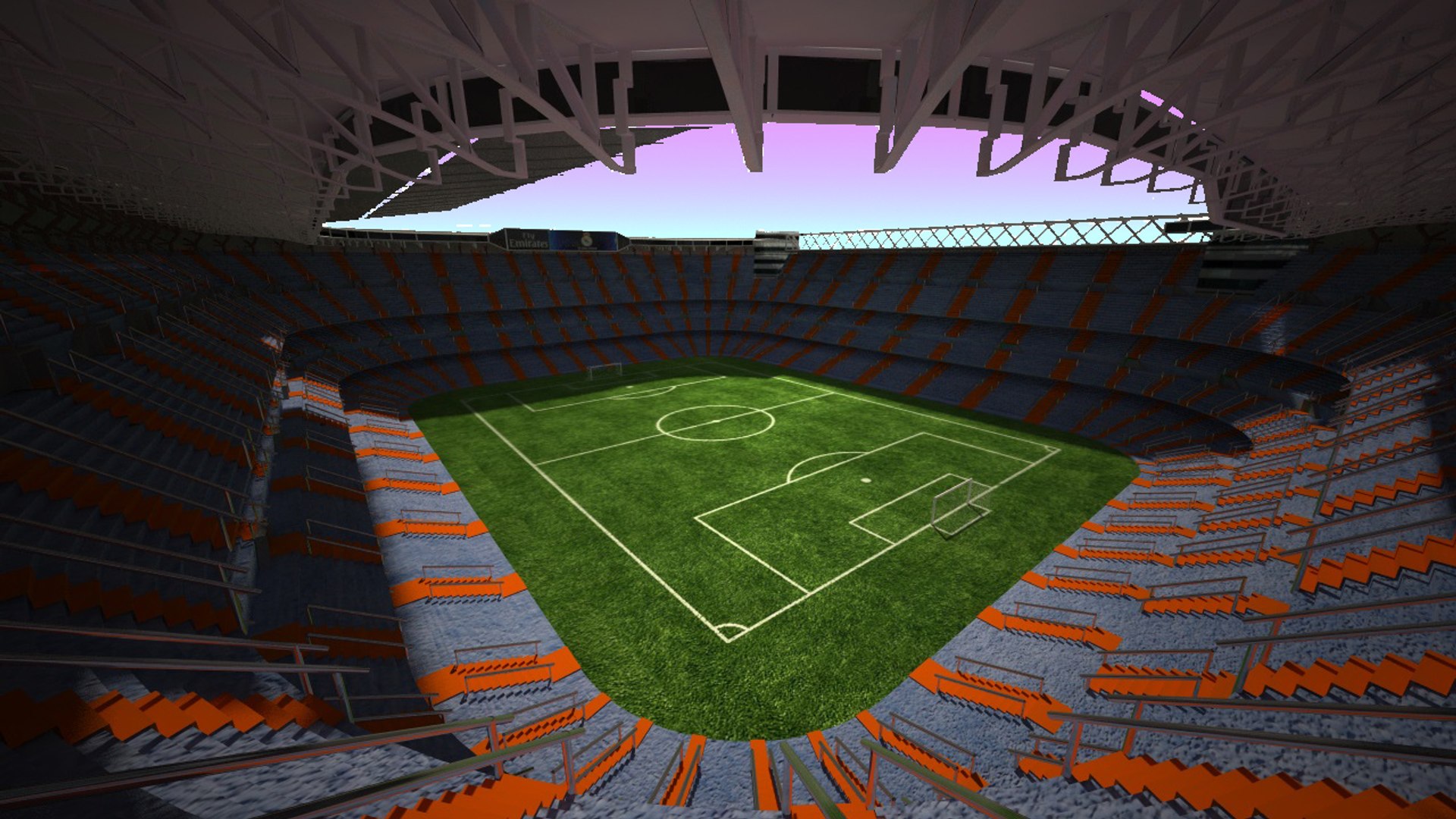 3d Model Santiago Bernabeu