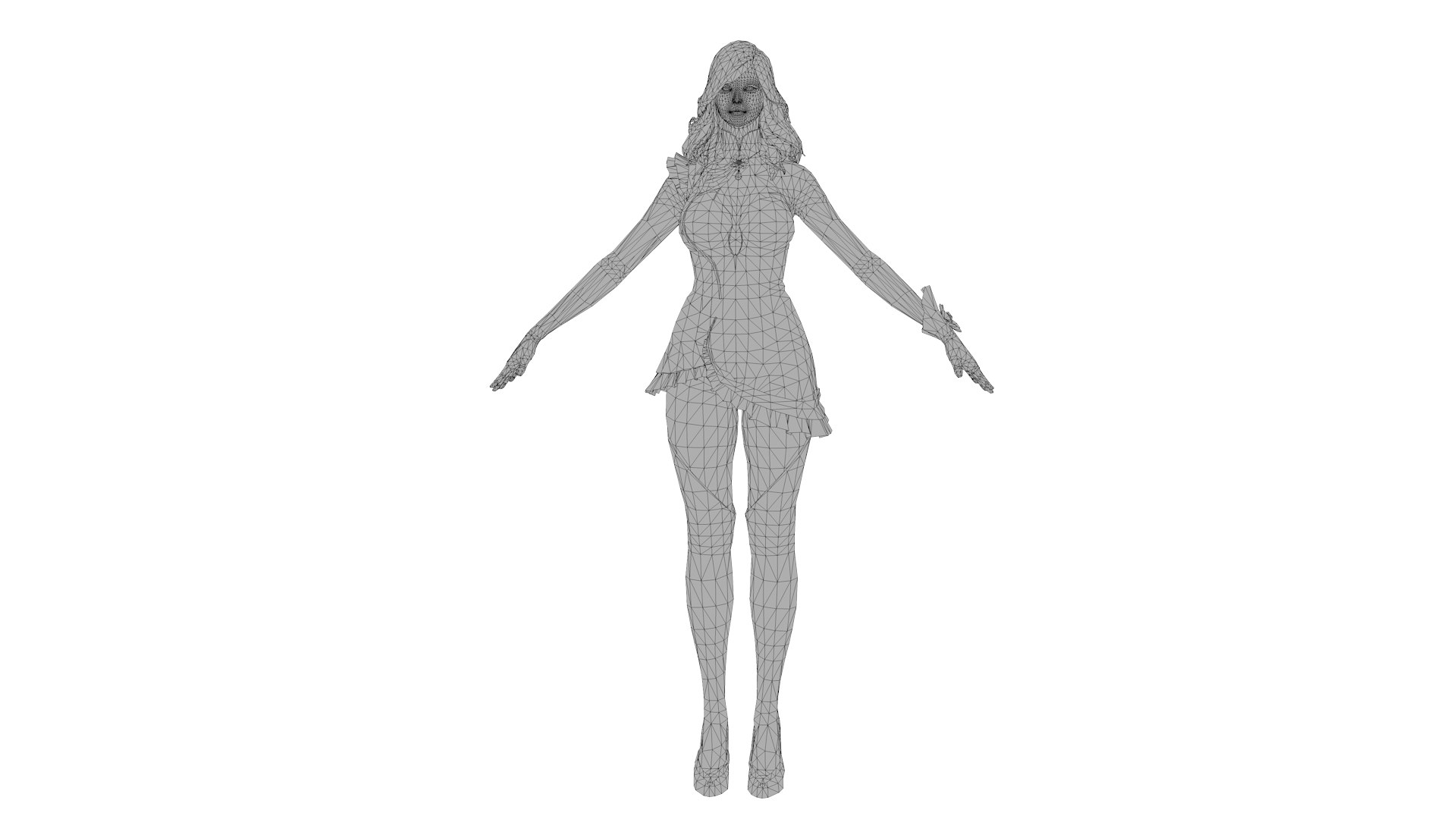 3D Warrior Woman Model - TurboSquid 2368429