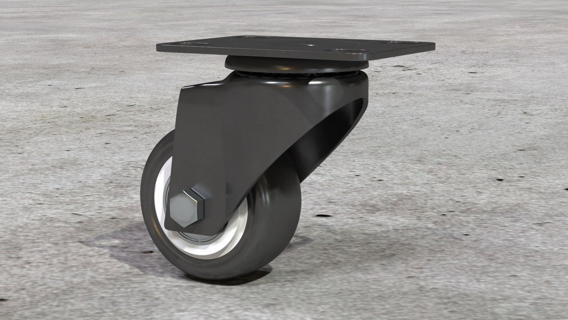 3D Caster Wheel model - TurboSquid 1763777