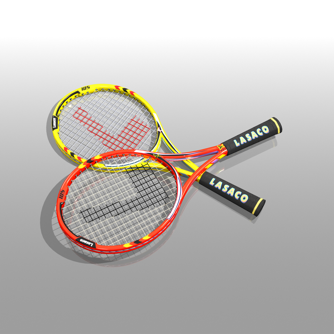 3d Racket Tennis Model