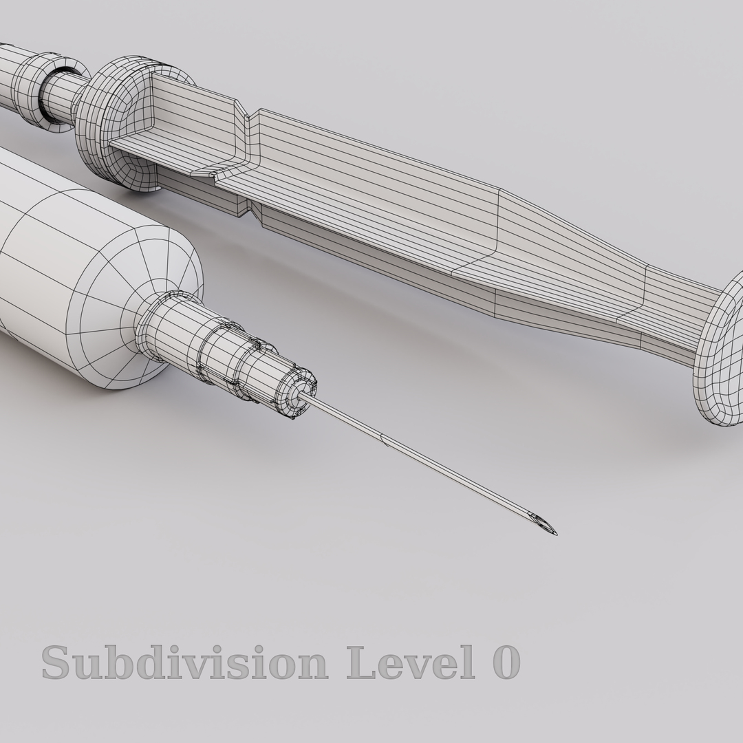 3D disposable syringe 5ml model - TurboSquid 1357503