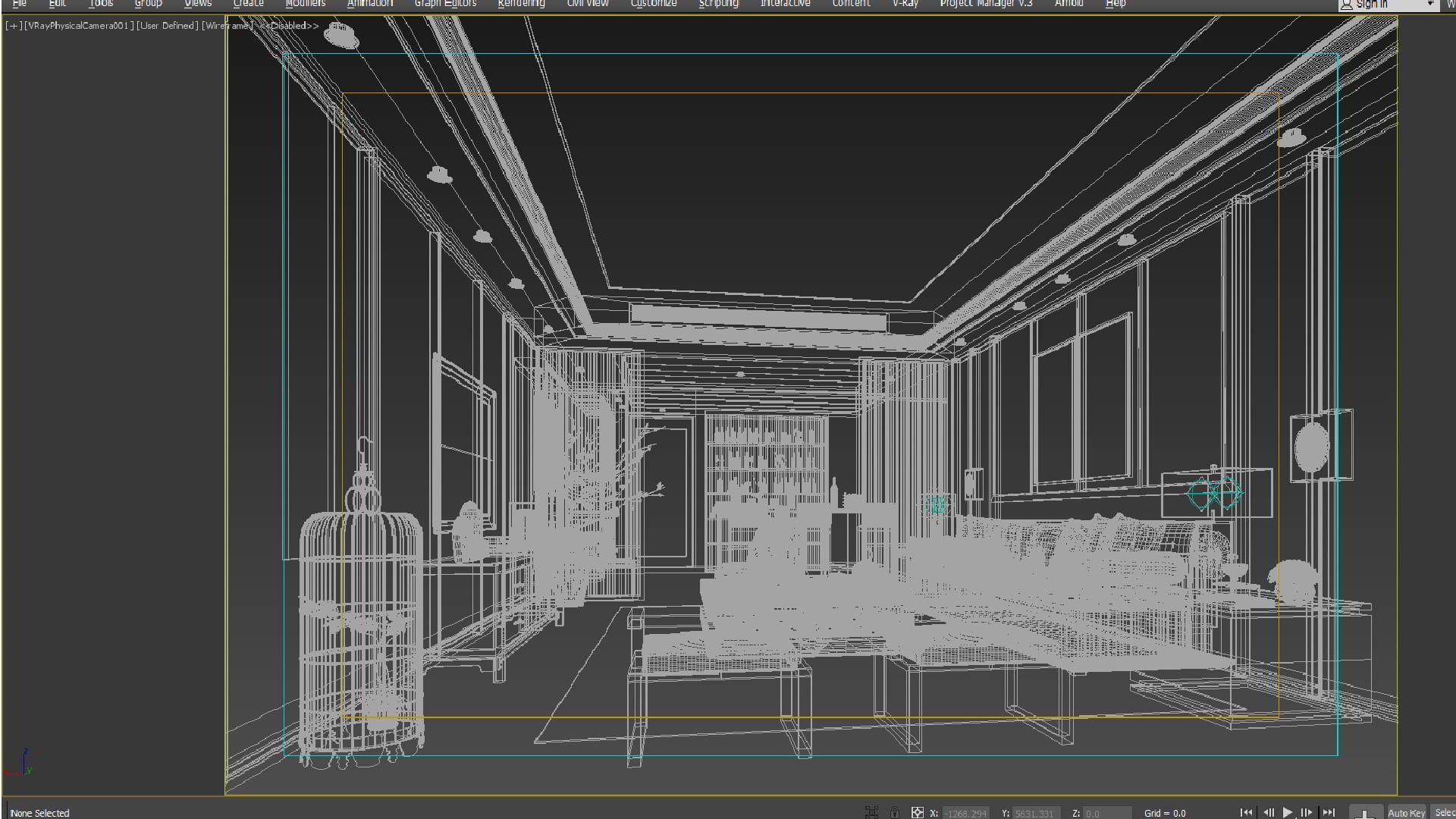 New Chinese Style Living Room 3D - TurboSquid 2024801