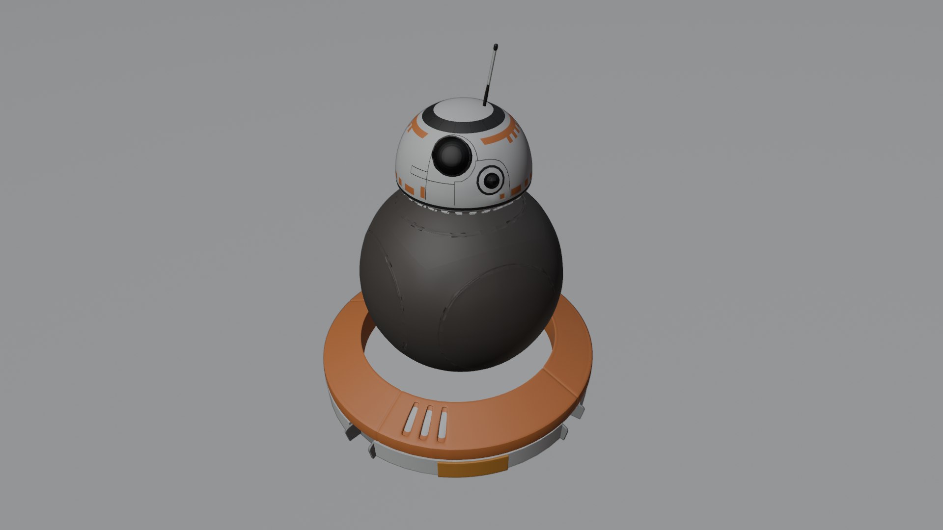 Star Wars BB8 3D Model 3D Printable 3D Model - TurboSquid 2342776