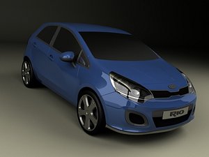 Kia Rio 3D Modelos para Descargar | TurboSquid