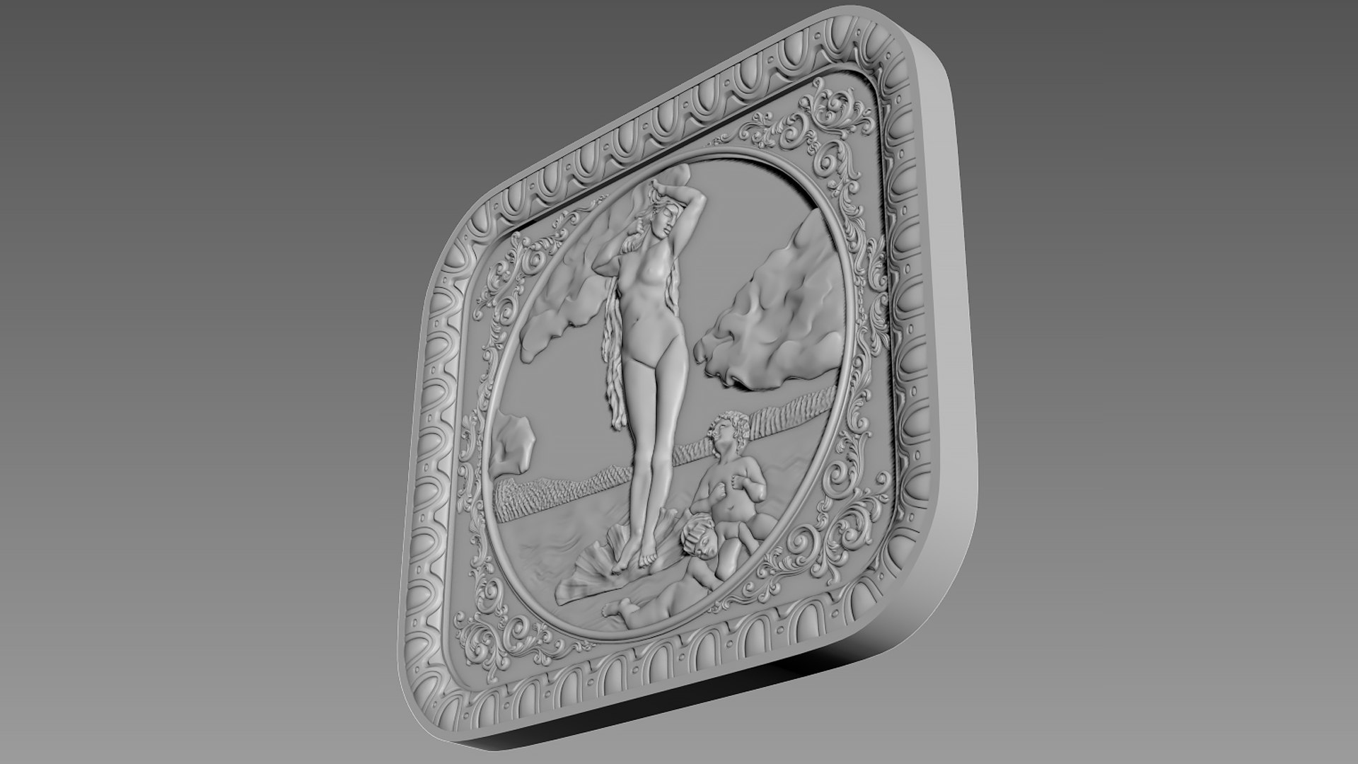 3D Bas-Relief Model - TurboSquid 2099815