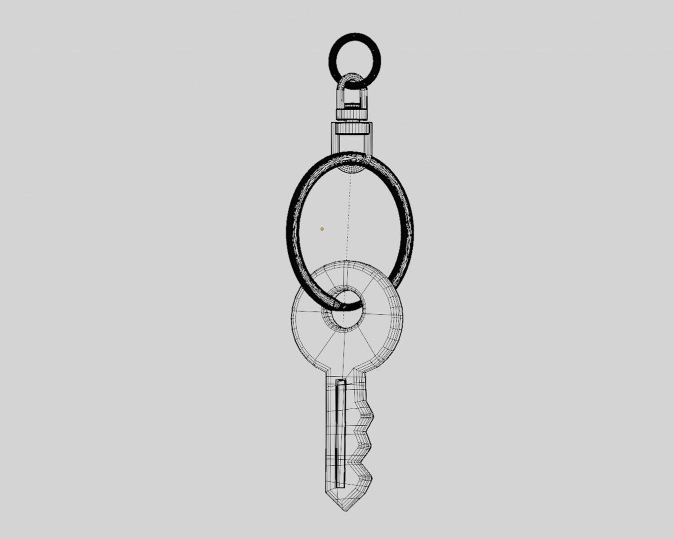 3D Key Ring - TurboSquid 2316035