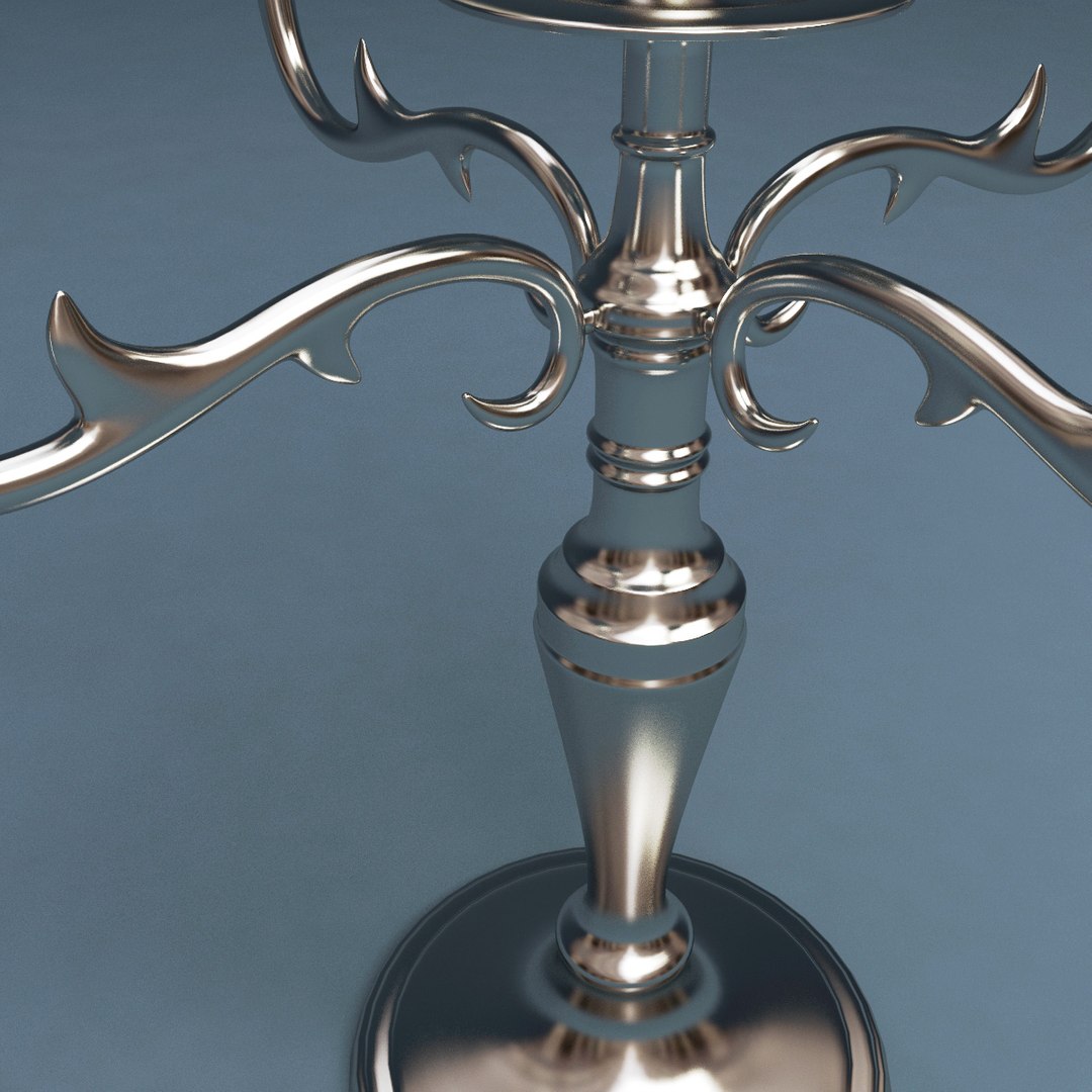 Candlestick V3 3d Model