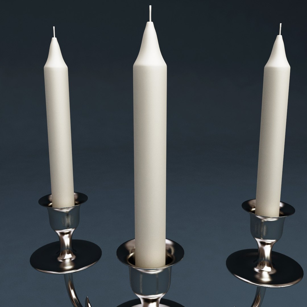 Candlestick V3 3d Model