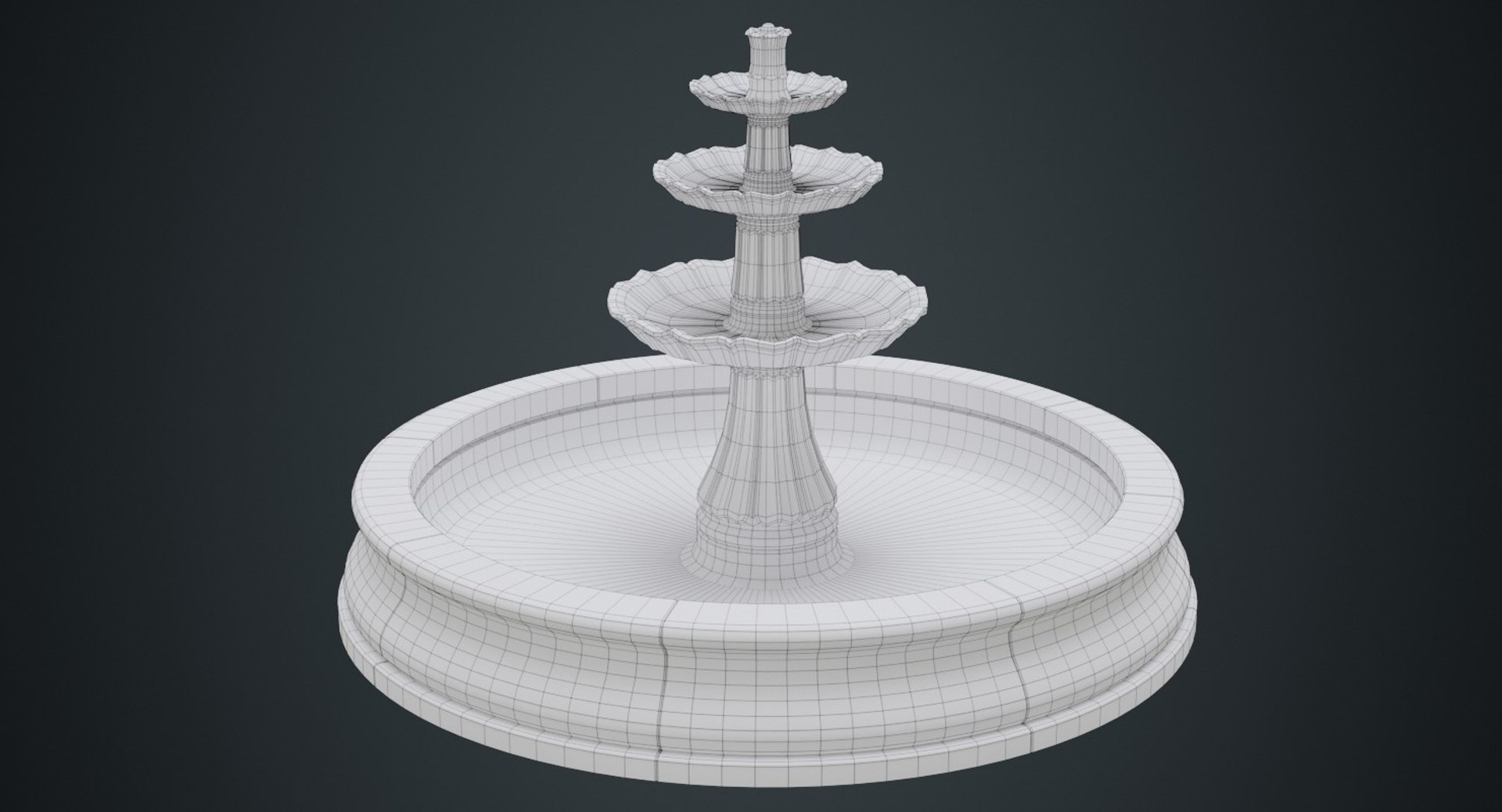 Fountain 2a 3D Model - TurboSquid 1333835