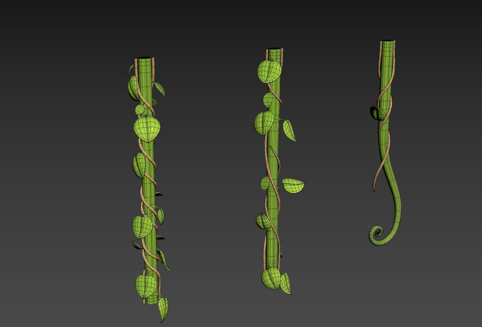 Prop306 Modular Vine Model - TurboSquid 2255960