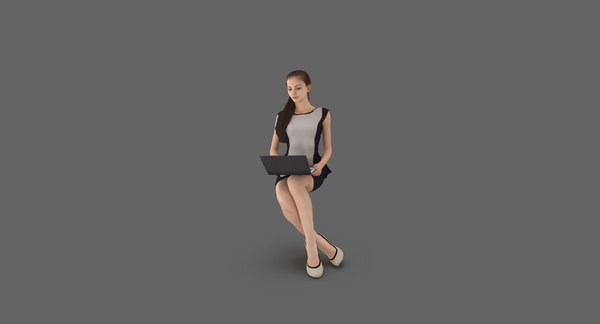 3ds max woman business