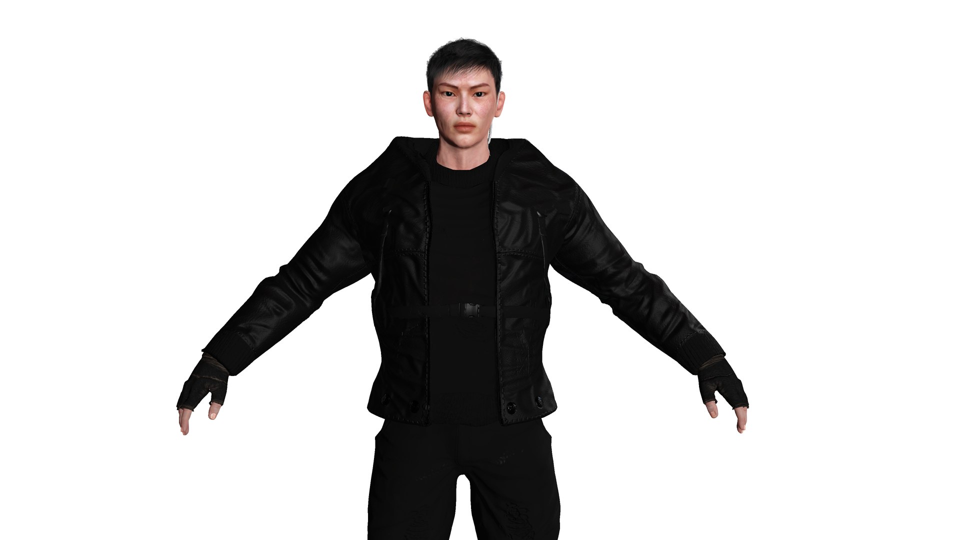 3D AAA 3D REALISTIC HUMAN CHARACTER - ASIAN KOREAN MAN - TurboSquid 2050877