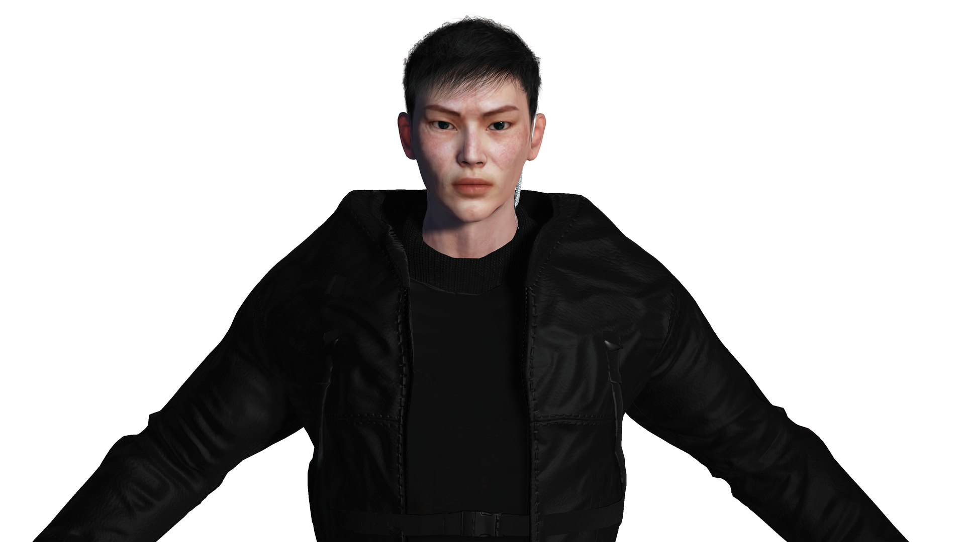 3D AAA 3D REALISTIC HUMAN CHARACTER - ASIAN KOREAN MAN - TurboSquid 2050877