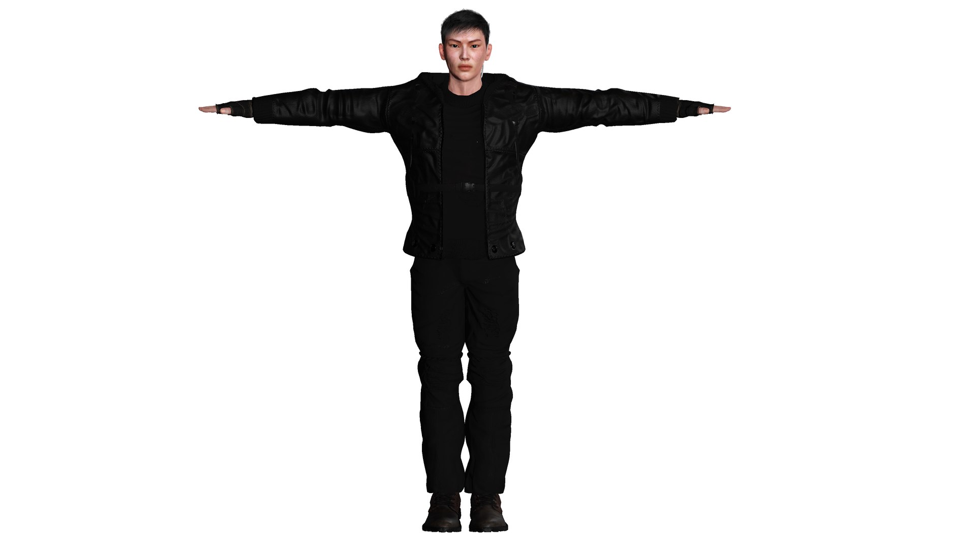 3D AAA 3D REALISTIC HUMAN CHARACTER - ASIAN KOREAN MAN - TurboSquid 2050877