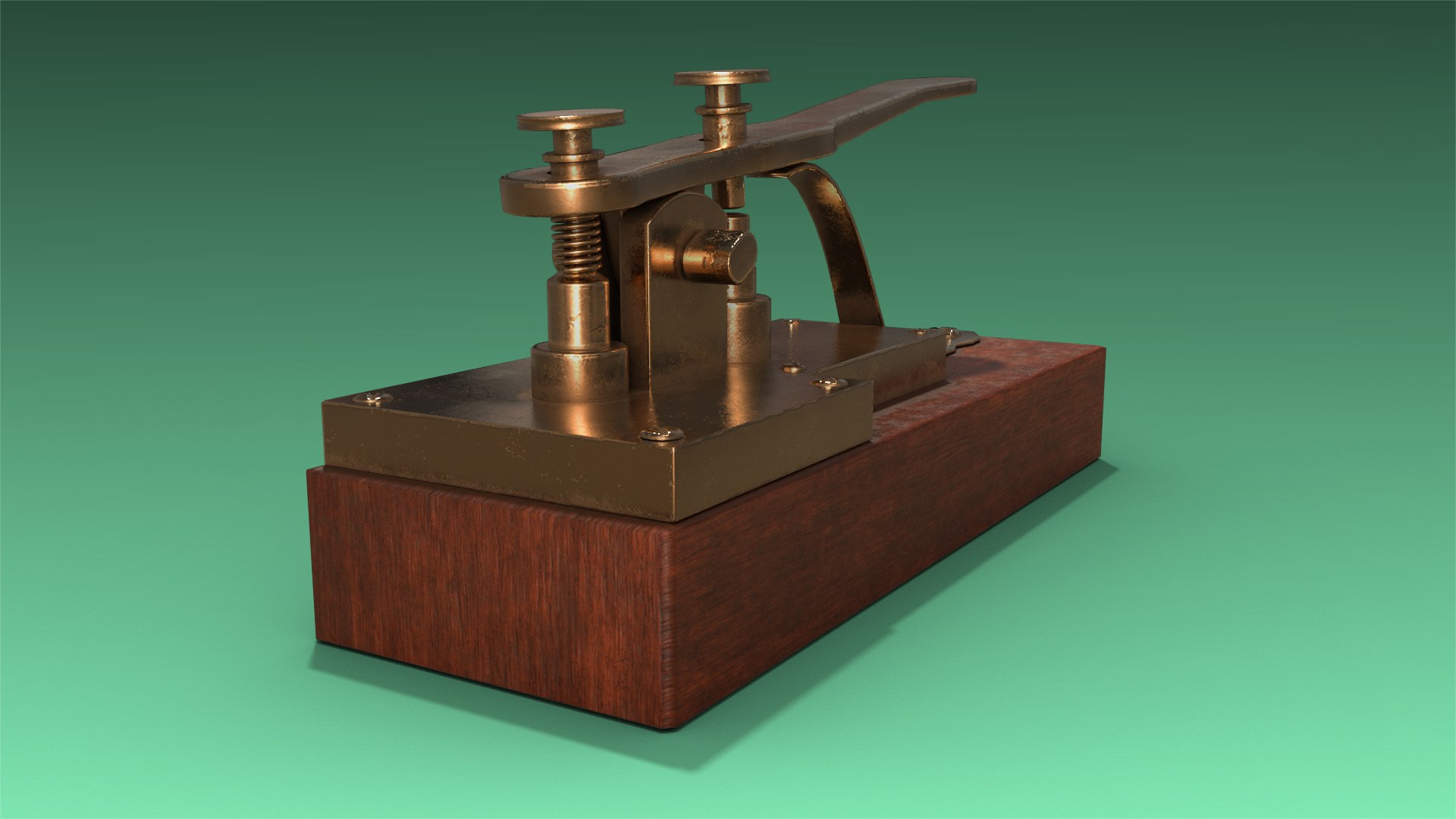 Low-poly Telegraph 3D Model - TurboSquid 1658471