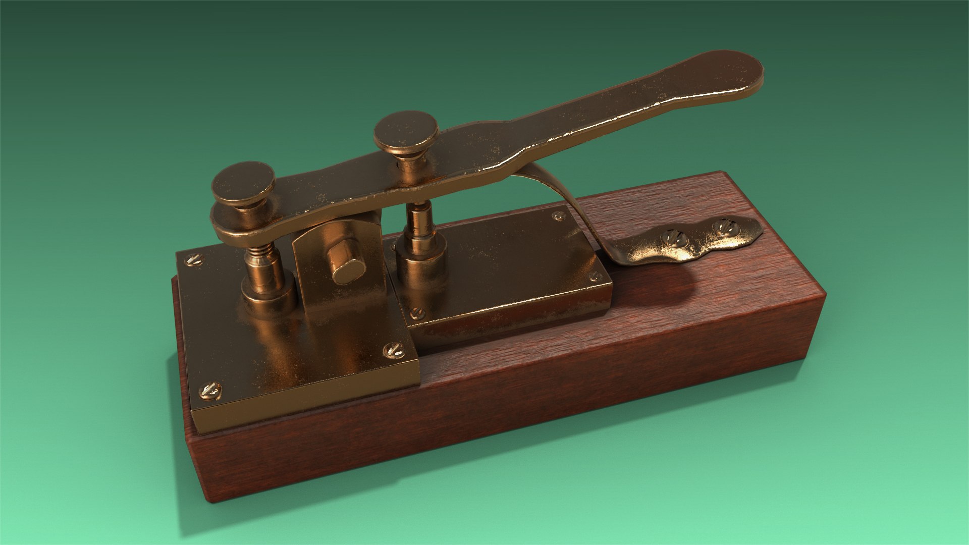 Low-poly Telegraph 3D Model - TurboSquid 1658471
