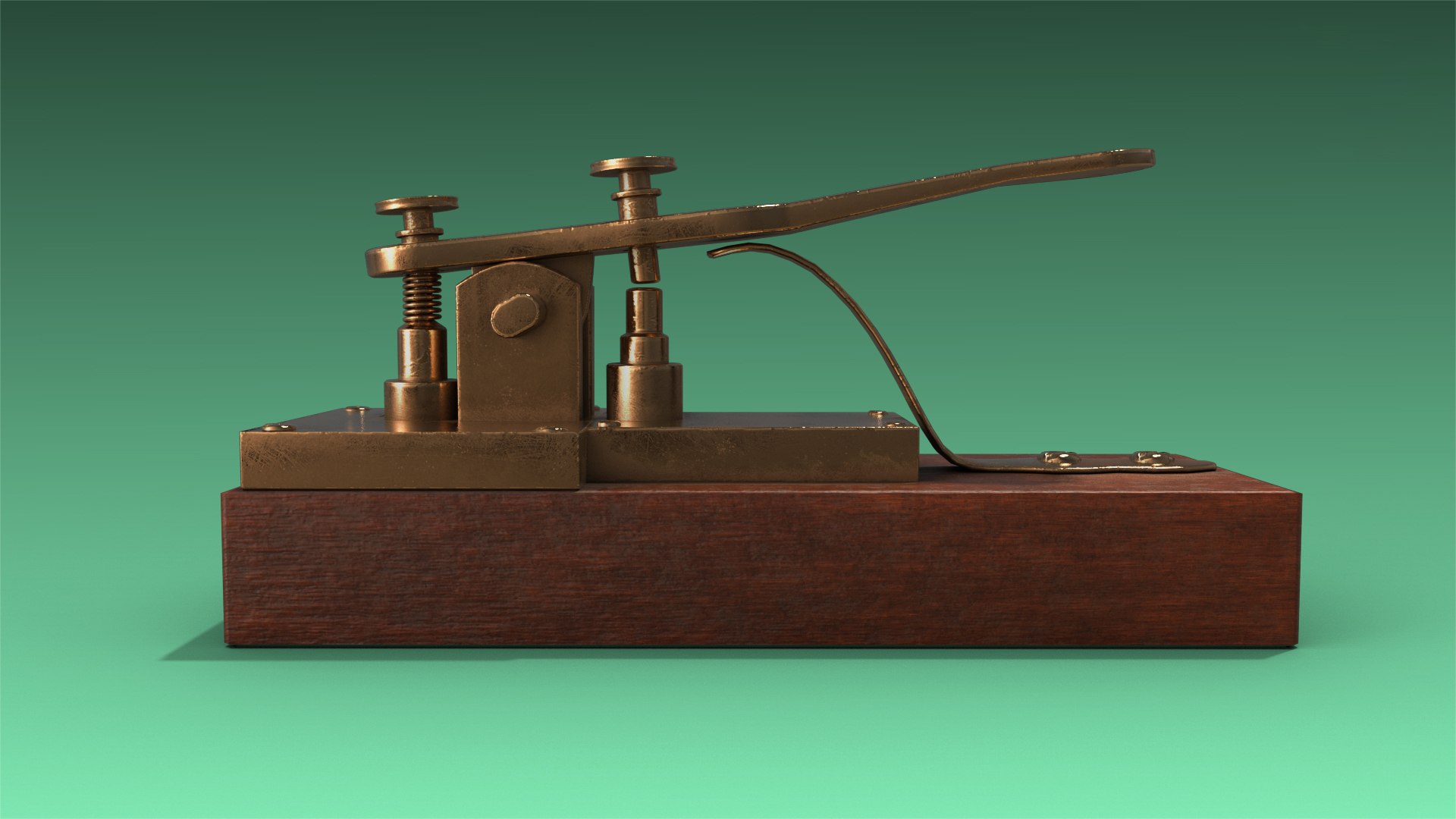 Low-poly Telegraph 3D Model - TurboSquid 1658471