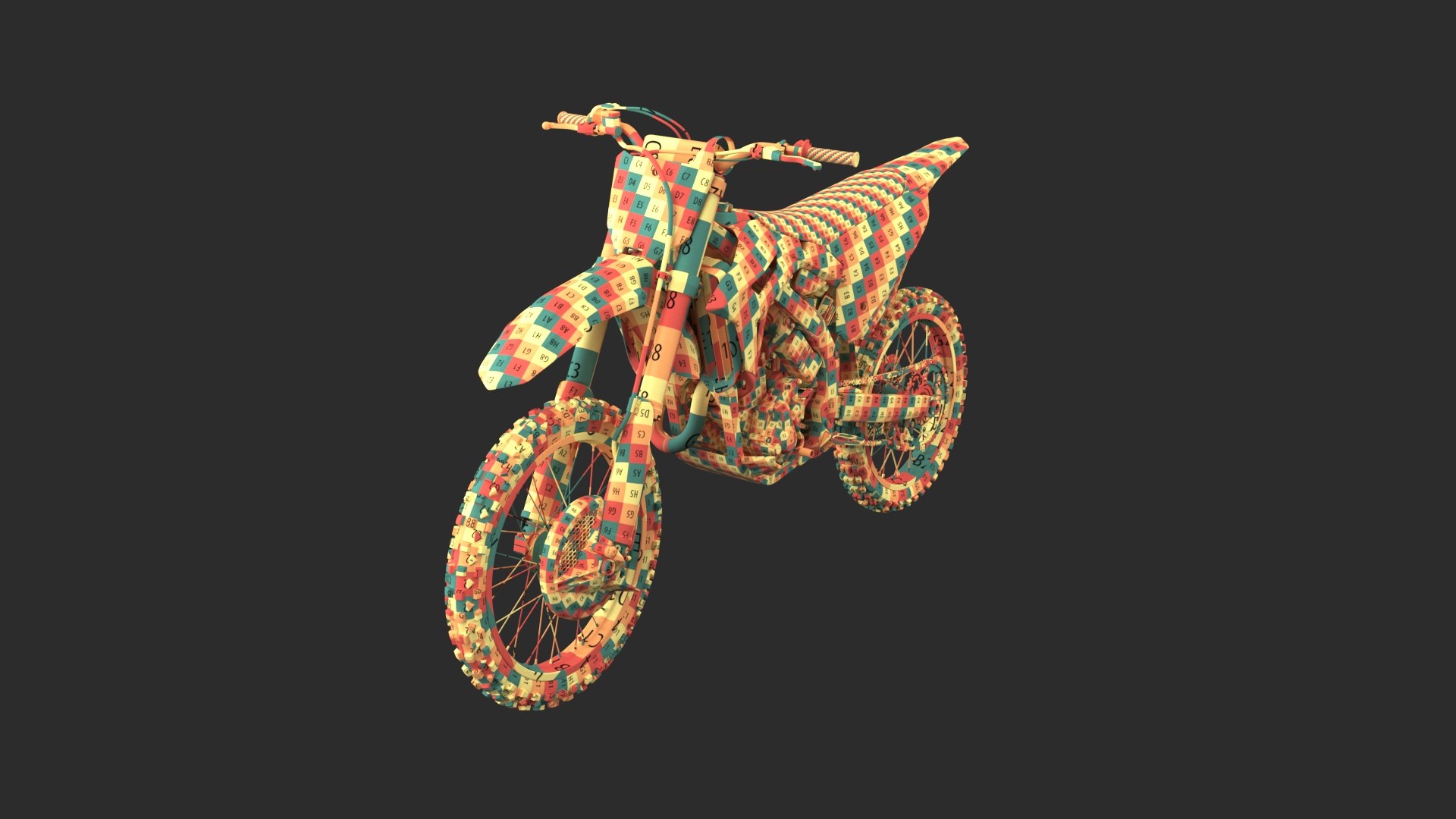 2023 Honda CRF 250R 3D Model - TurboSquid 2060112