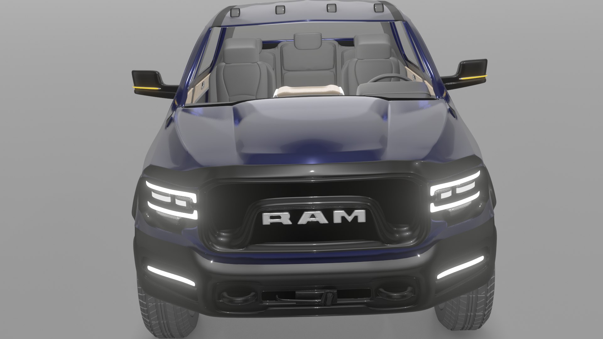 3D Dodge RAM 2020 - TurboSquid 1728024