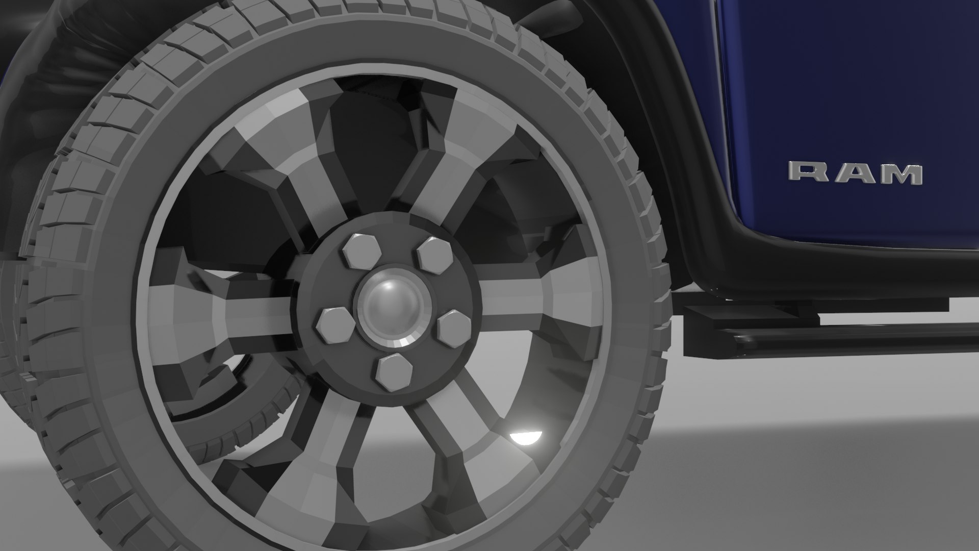 3D Dodge RAM 2020 - TurboSquid 1728024