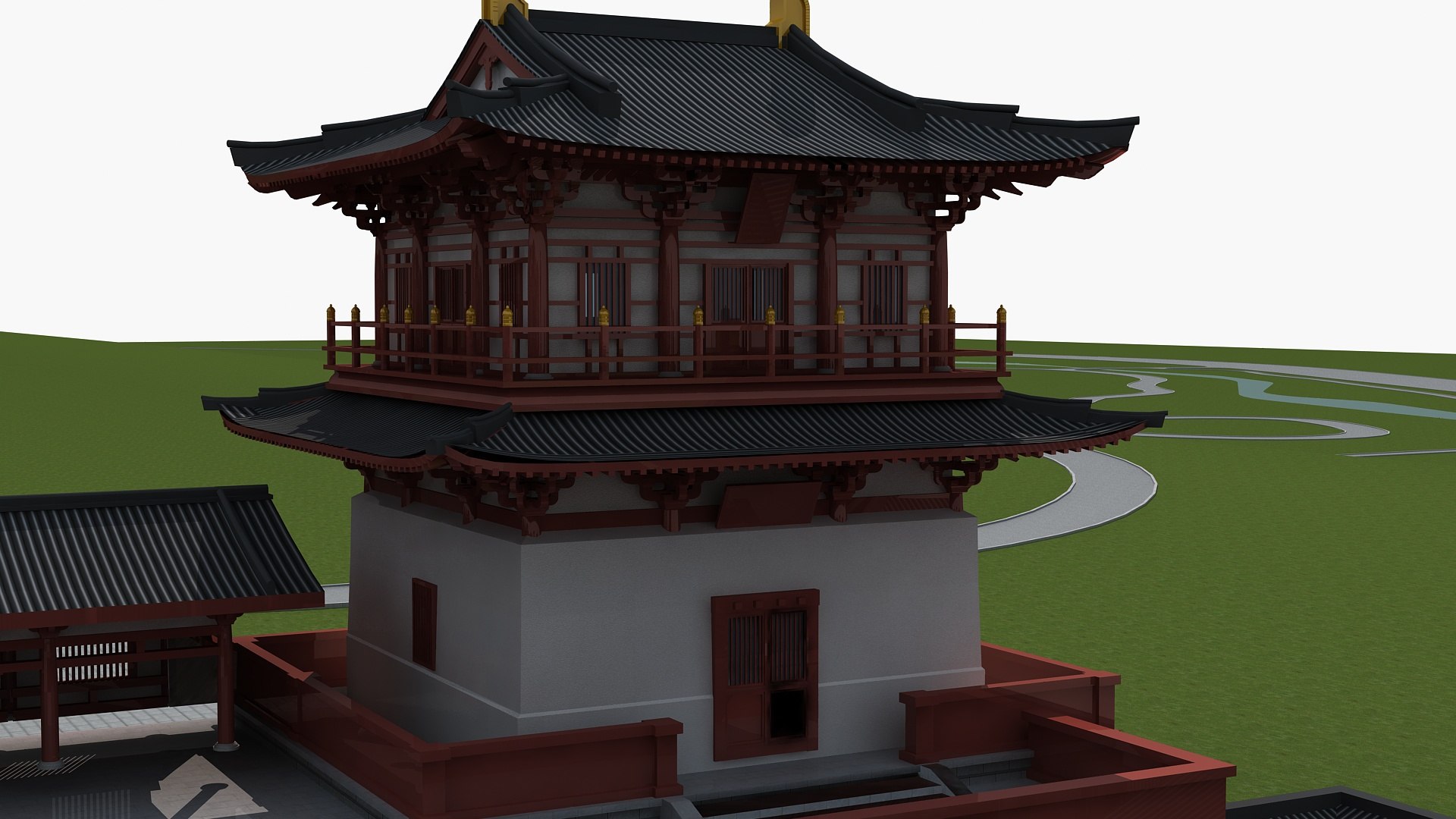 Chinese Ancient Palace 3 3D Model - TurboSquid 1855619