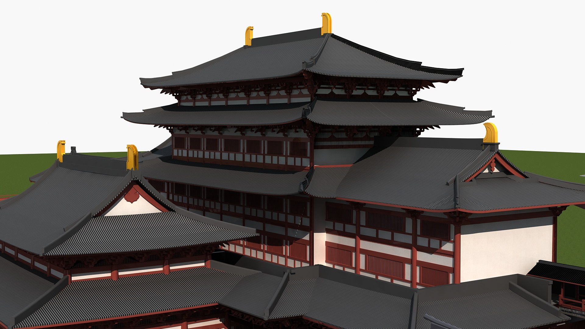 Chinese Ancient Palace 3 3D Model - TurboSquid 1855619