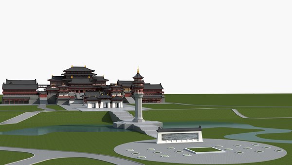 Chinese Ancient Palace 3 3D model - TurboSquid 1855619