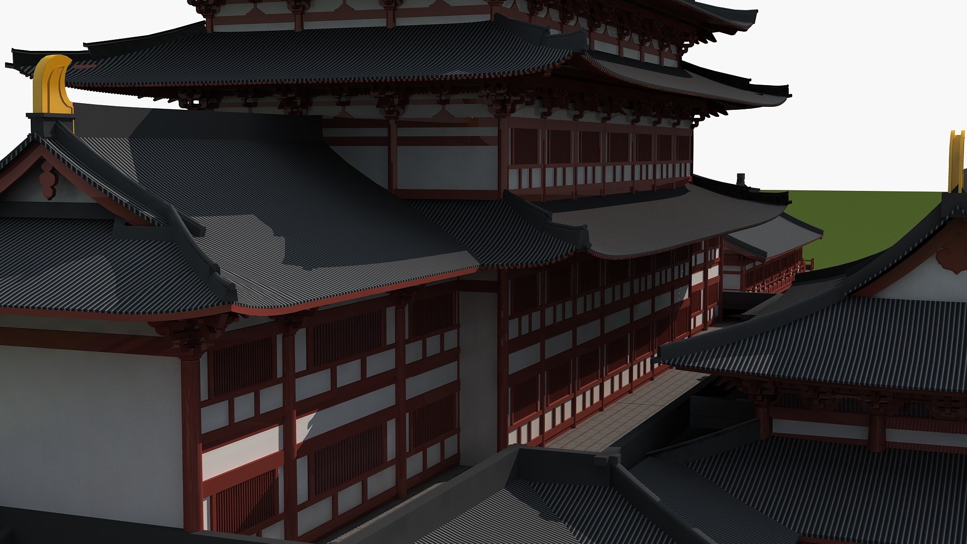 Chinese Ancient Palace 3 3D Model - TurboSquid 1855619