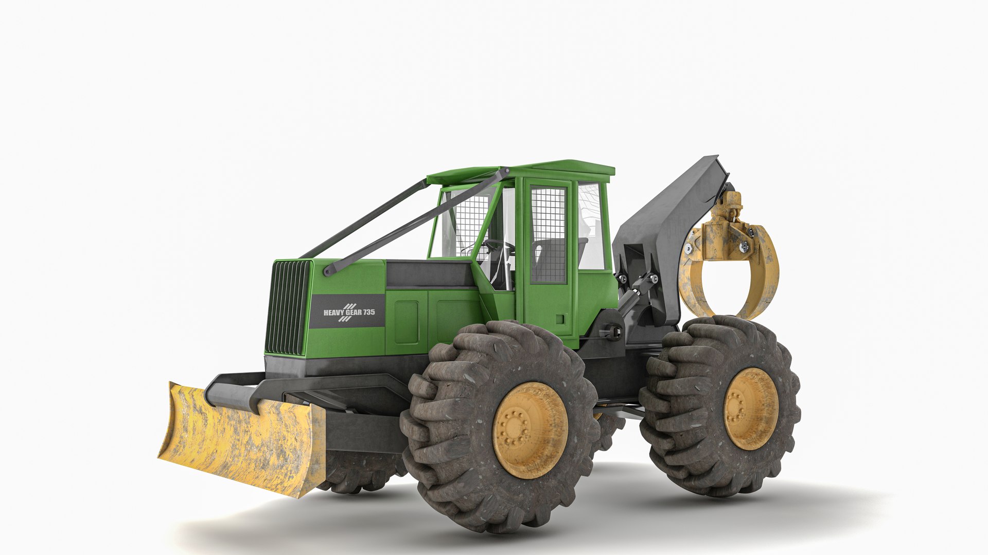 modelo 3d Arrastradores con garfio - TurboSquid 2136008