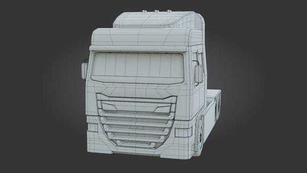 modelo 3d Truck - Low Poly - Game Ready - PBR - TurboSquid 2038421