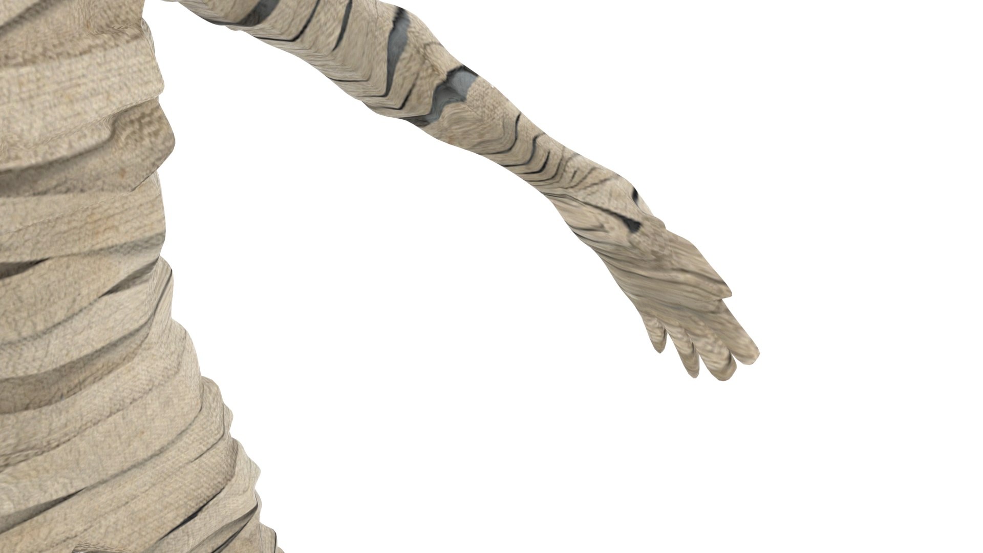 Mummy 3D Model - TurboSquid 1869949