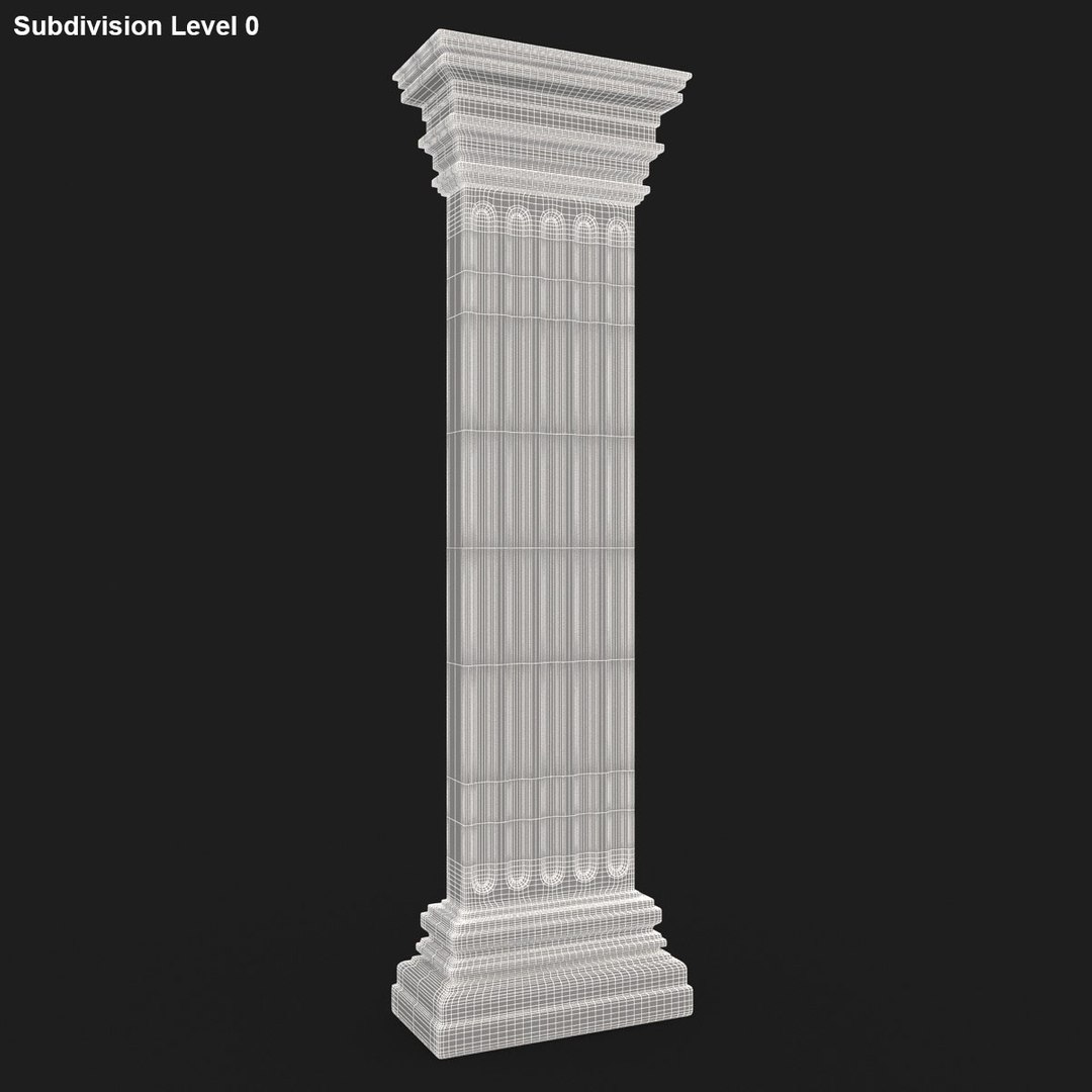 Column 07 3d Model