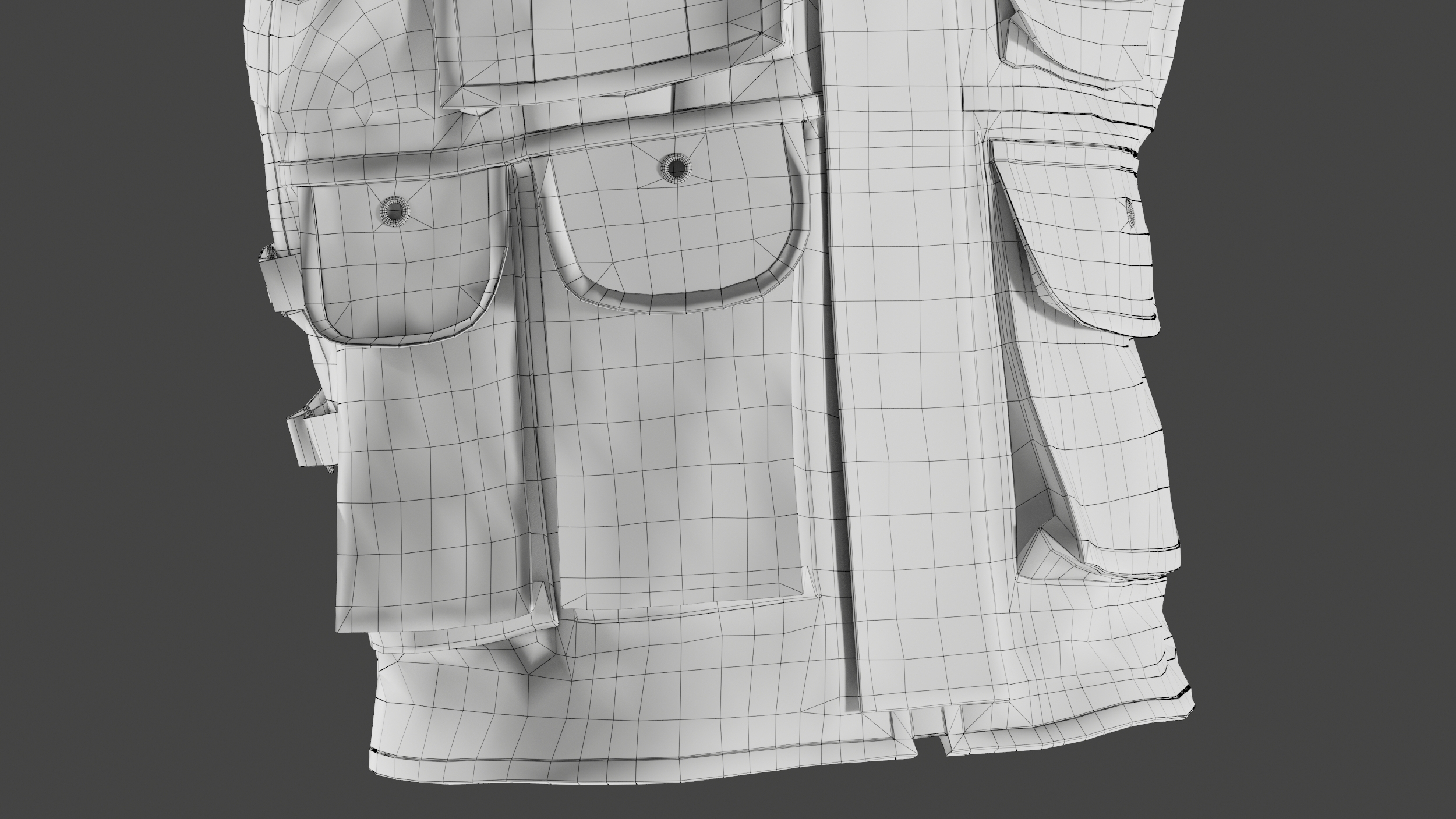 3D vest clothing model - TurboSquid 1681453