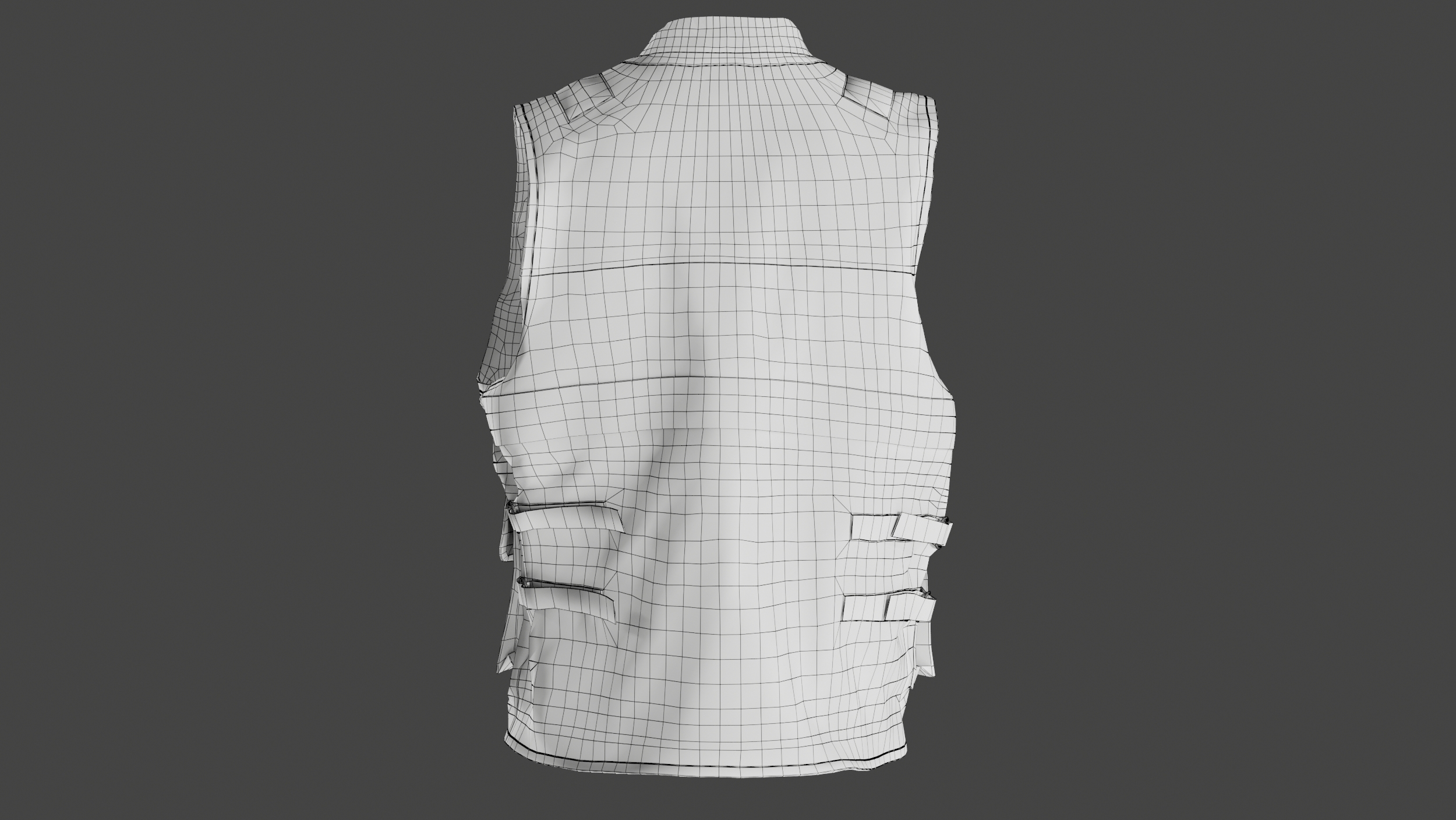 3D vest clothing model - TurboSquid 1681453
