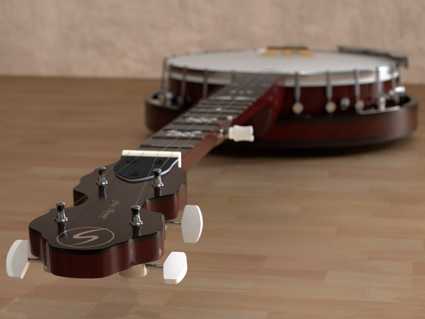 3d Model Banjo