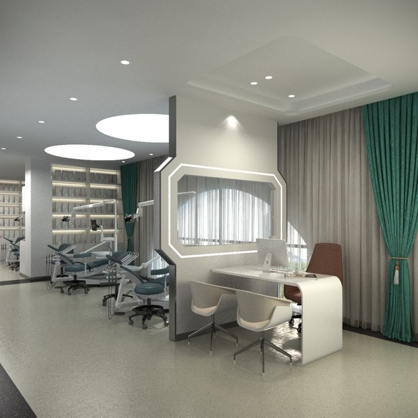 modelo 3d Dental room with Operating Theatre - TurboSquid 2034477