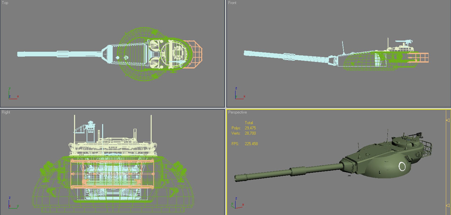 3D tank turret 3 - TurboSquid 1509939