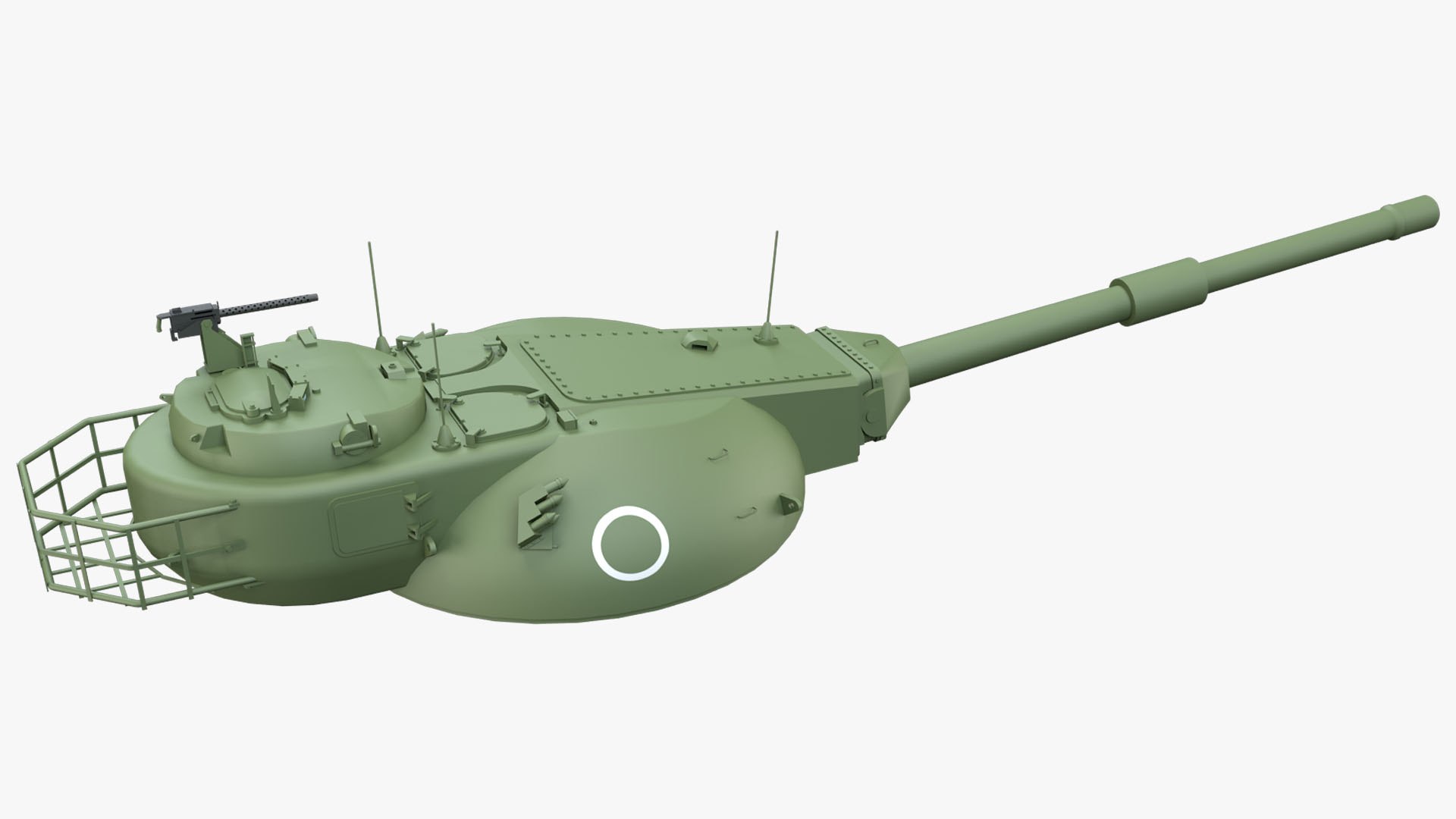 3D tank turret 3 - TurboSquid 1509939