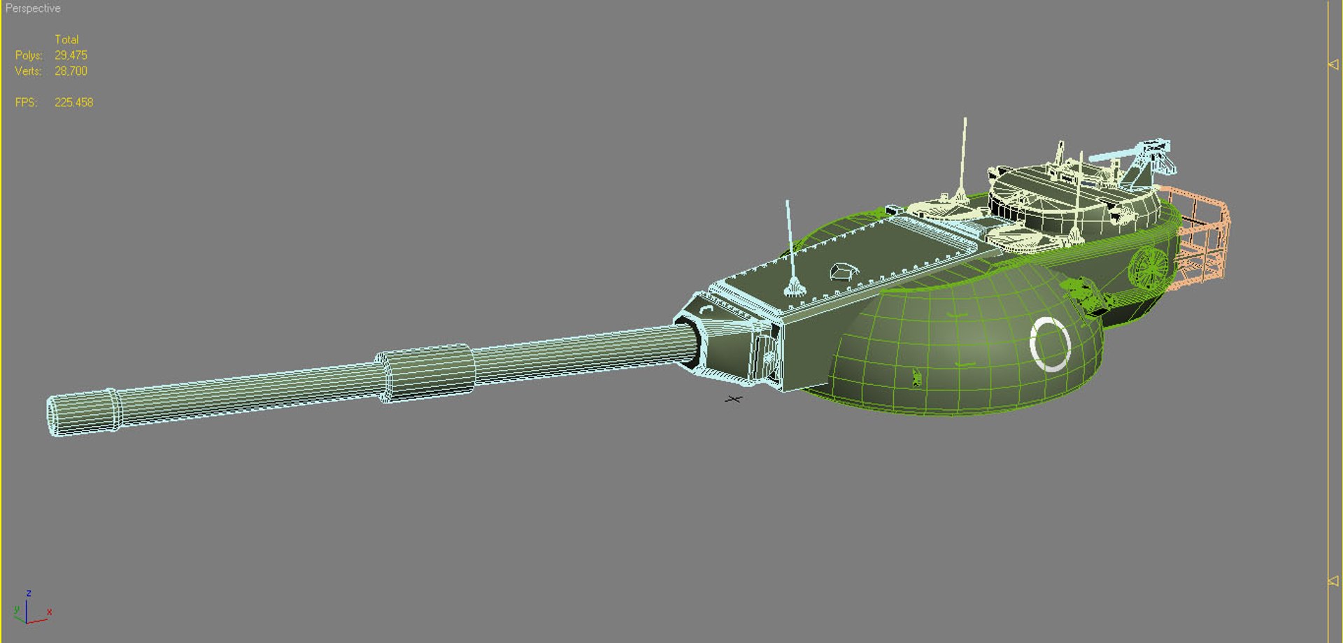 3D tank turret 3 - TurboSquid 1509939