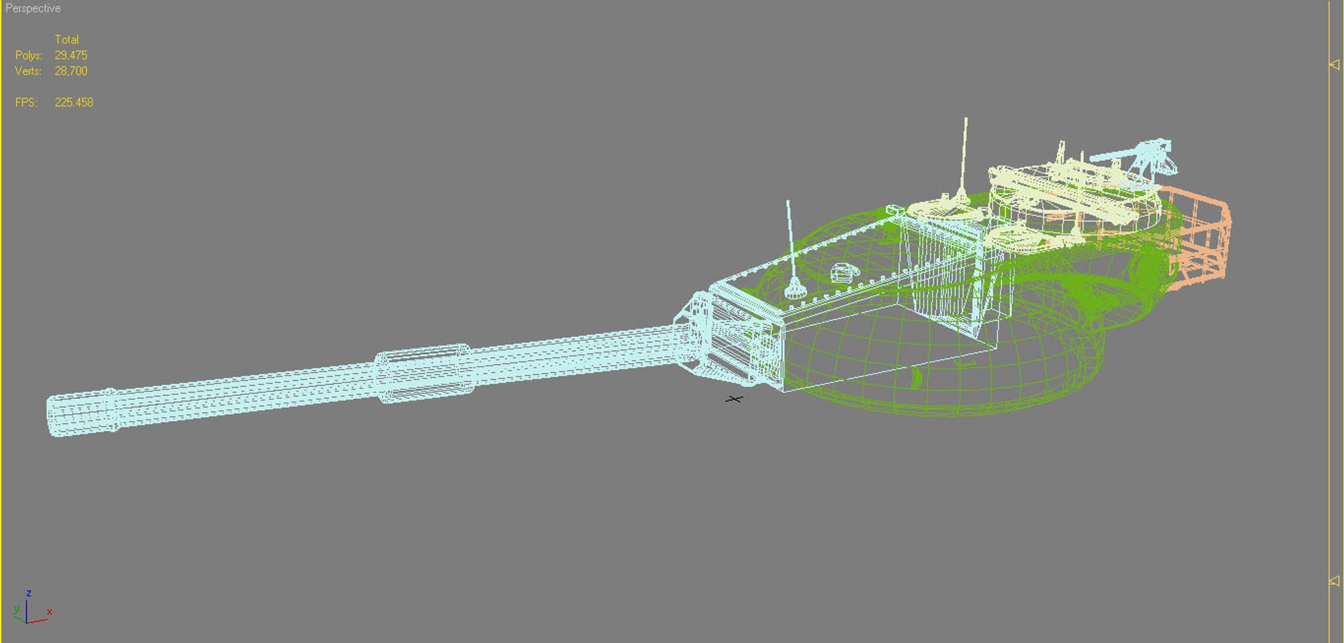 3D tank turret 3 - TurboSquid 1509939