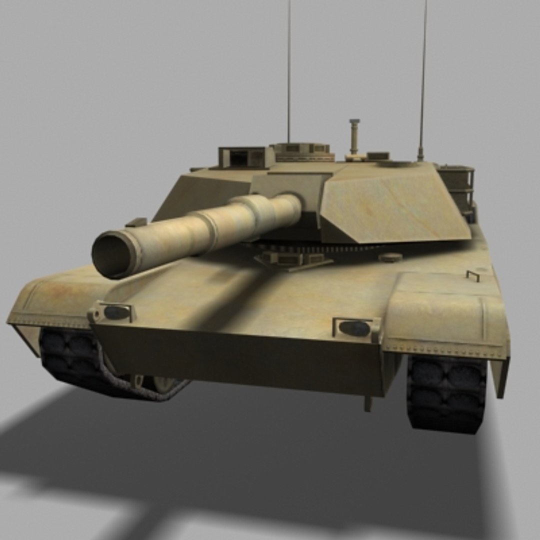 Abrams Tank 3d Model